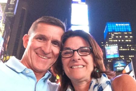 Lori Andrade, the longtime spouse of retired U.S Army, Michael Flynn